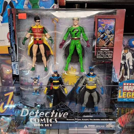 Detective Comics Action Figures Boxed Set! - Cobra Collectibles